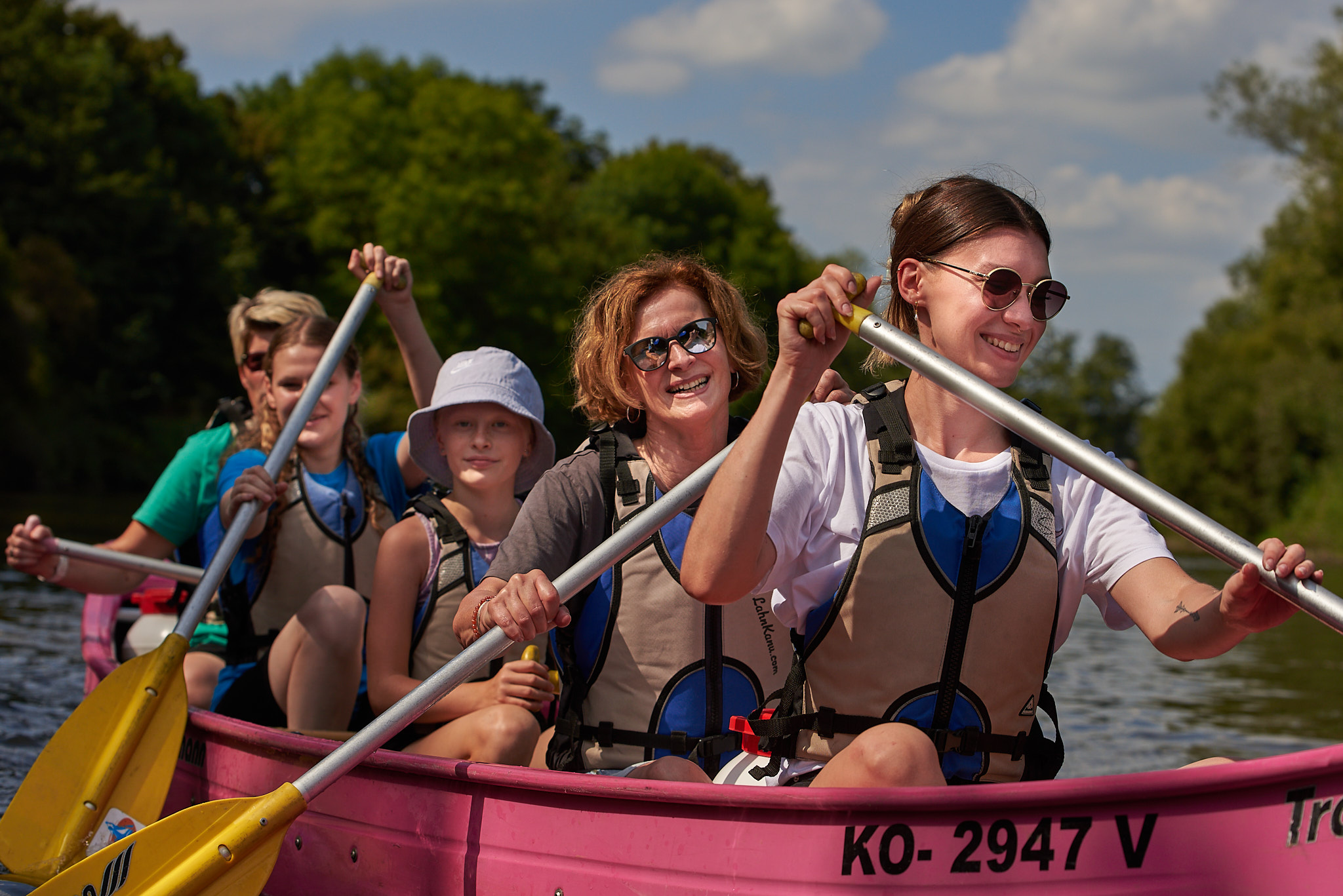 Betriebsausflug: KulTour - Kanutours Gießen