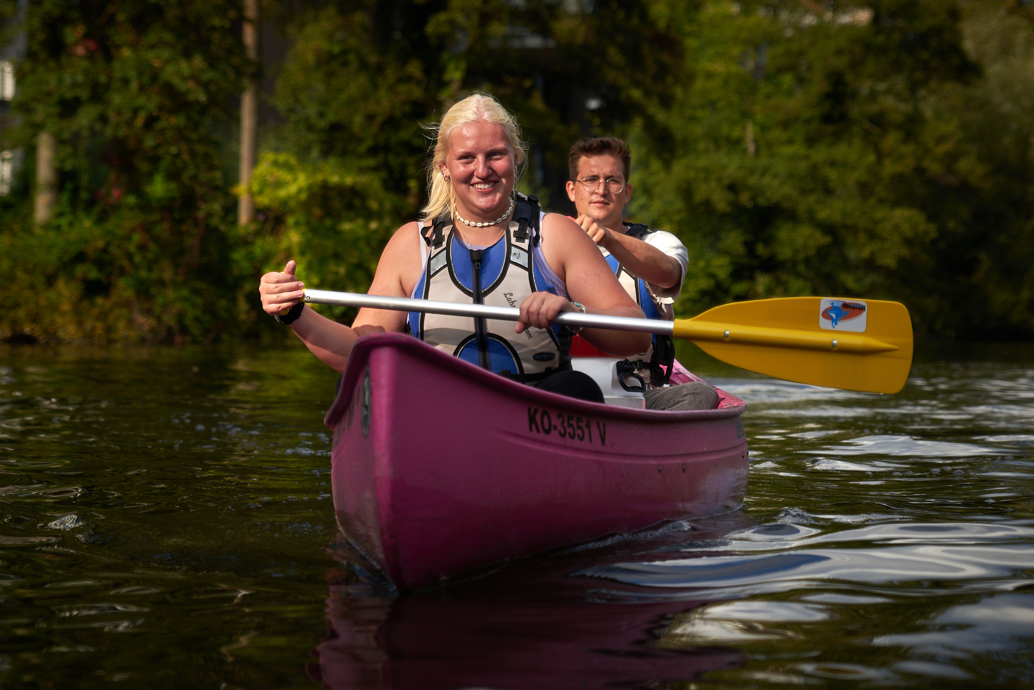 Bootsrutschen-Tour - Kanutours Gießen